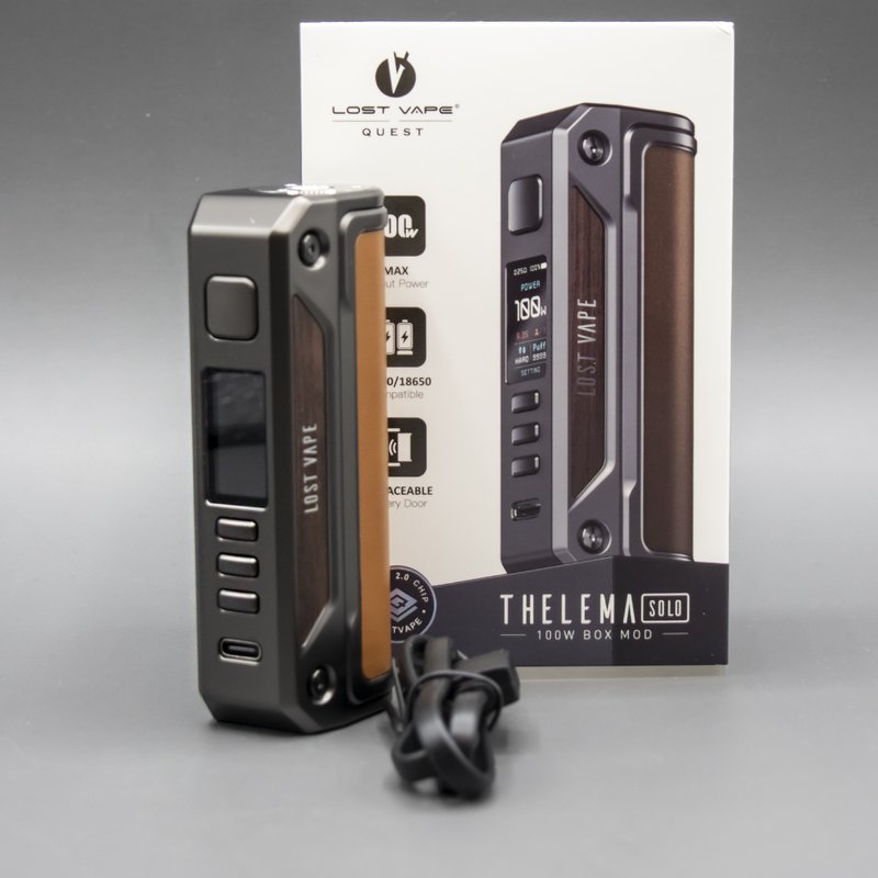 Box Thelema Solo 100W Lost Vape - Taklope